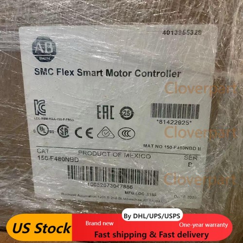 Sealed Allen Bradley 150-F480NBD AB 150-F480NBD Smart Motor Controller ...