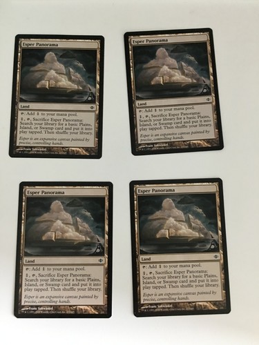 Esper Panorama x 4 Shards of Alara NM mtg English | eBay