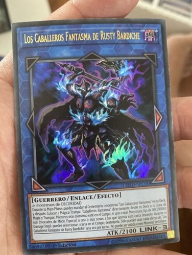 The Phantom Knights of Rusty Bardiche (SPANISH) LEHD-ENC00 Ultra 1stNM ...