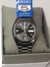 Seiko 5 Mens Automatic Watch SNXS79 with Black Dial and Silver ...