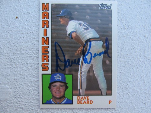 Mariners Dave Beard Signed Autographed 1994 Topps Traded Nr.Mint | eBay