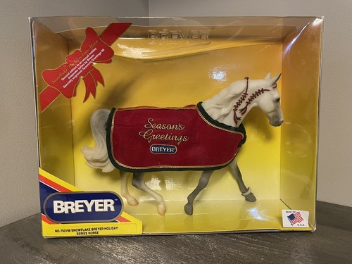Breyer Holiday Series Christmas Horse # 750198 Snowflake Seasons ...