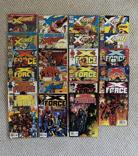 X-Force Lot (23) Marvel Comics Deadpool Cable Rob Liefeld | eBay