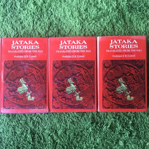 Jataka Stories E B Cowell 3 volume set, volumes 1 to 11 hardcover ...