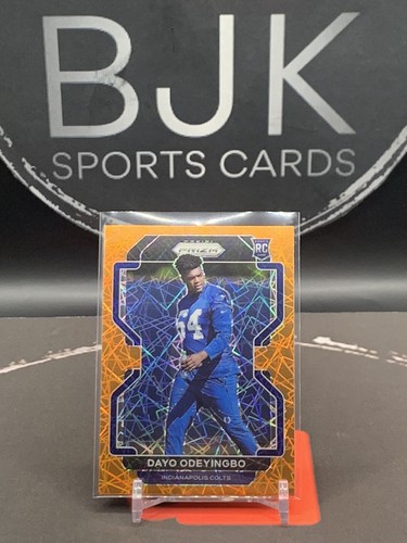 2021 Prizm Orange Lazer Dayo Odeyingbo Rookie Card | eBay