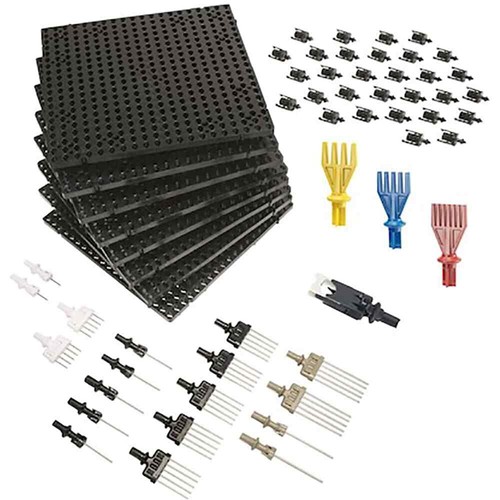 Panduit QB-KIT2 Quick-Build Harness Board Starter Kit - 145 Assorted ...