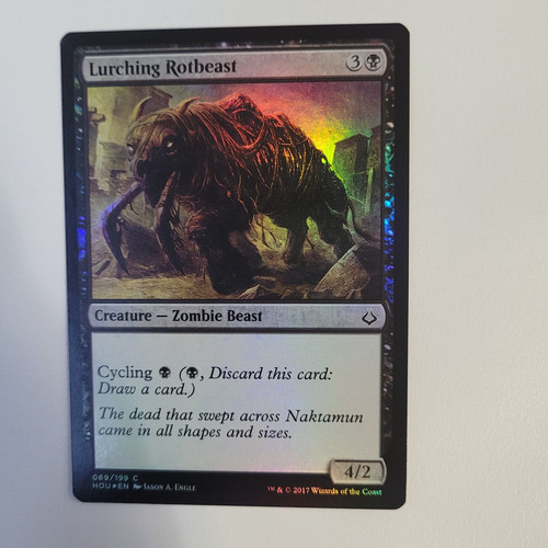 Lurching Rotbeast Hour of Devastation Foil for sale online | eBay