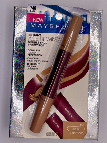 Maybelline Instant Age Rewind Double Face Perfector 740 Dark SEALED | eBay