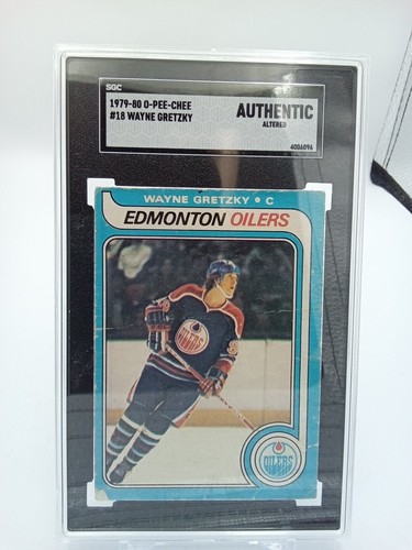 Wayne Gretzky 1979-80 O-Pee-Chee #18 Wayne Gretzky Sgc Authentic ...