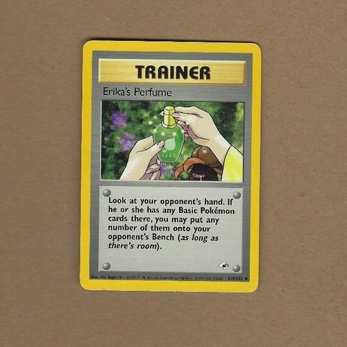 POKEMON ERIKAS PERFUME TRAINER CARD FREE SHIPPING | eBay