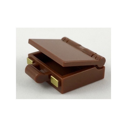 LEGO - Minifigure, Utensil Suitcase with Gold Clasps Pattern - Complete ...