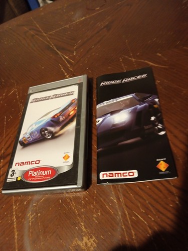 Ridge Racer PSP Platinum Box And Manual Only | eBay