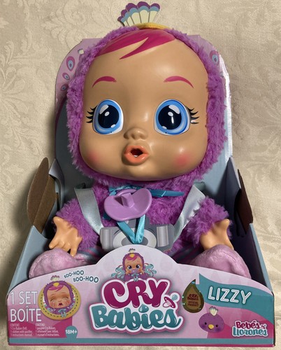 IMC Toys Cry Babies “lizzy” Interactive Dolls Cries Real Tears and ...