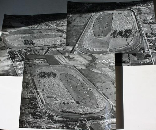 Indy 500 Aerial View of Infield Golf Course and Speedway Indiana 3 ...