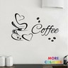 Coffee shop wall sticker cafe restaurant vinyl art decal quote cof3 | eBay