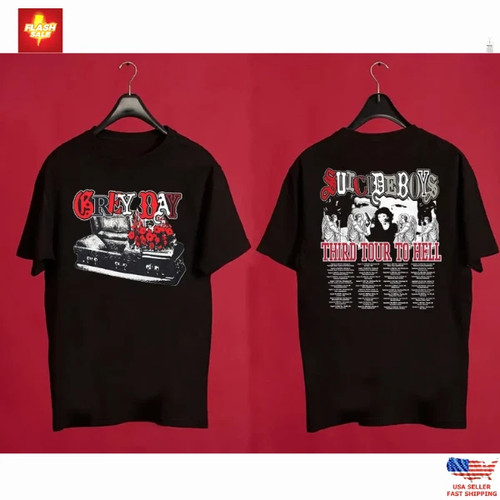 Grey day 2022 Tour Merch, Suicide.boys 2022 Tour Shirt, Grey Day Tour ...