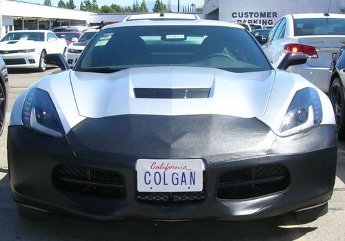 Colgan Front End Mask Bra 1pc. Fits 2014-2019 Chevy Corvette Stingray W ...