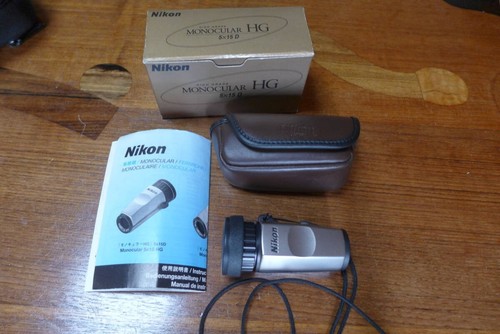 Nikon HG 5×15D Compact Monocular | Fully Multicoated, Phase-Corrected ...