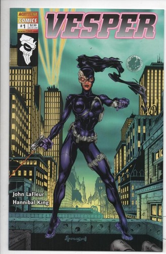 VESPER #1, NM-, Hannibal King, 2001, Acetylene Comics | eBay