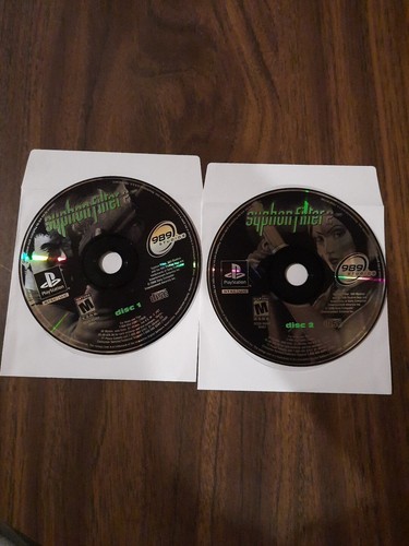 Syphon Filter 2 (Sony PlayStation 1, 2000). Disc Only. Parts 1&2 ...