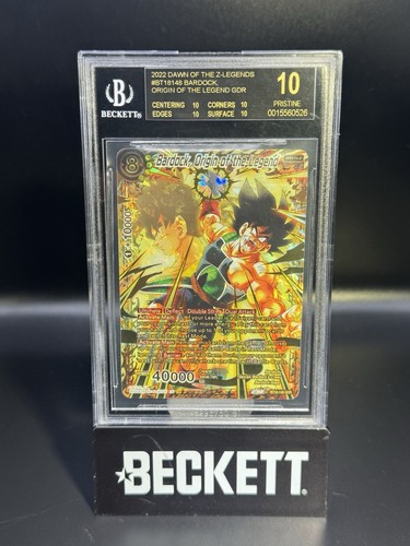 BGS 10 Black Label Bardock, Origin of the Legend GDR #BT18148 | eBay