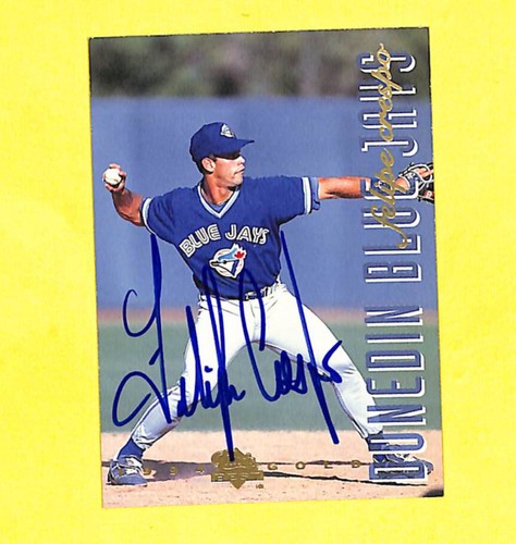 Felipe Crespo Signed Auto Autograph 1994 Classic Card Blue Jays | eBay