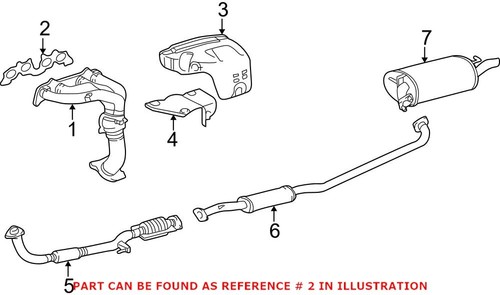 Genuine OEM Exhaust Manifold Gasket For Toyota 1717374040 | eBay