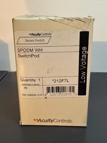 New Acuity Sensor Switch SPODM WH Switch Pod White 753573118725| eBay