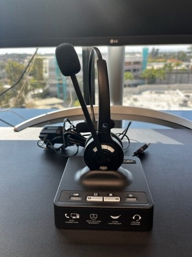 Leitner LH270 2-in-1 Wireless Office Headset with Mic Computer and ...