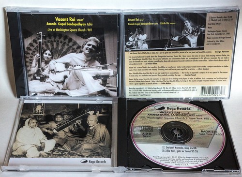 Vasant Rai-sarod Live at Washington Square Church, New York 1981 | eBay