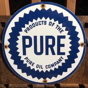 Pure Oil Sign for sale | eBay