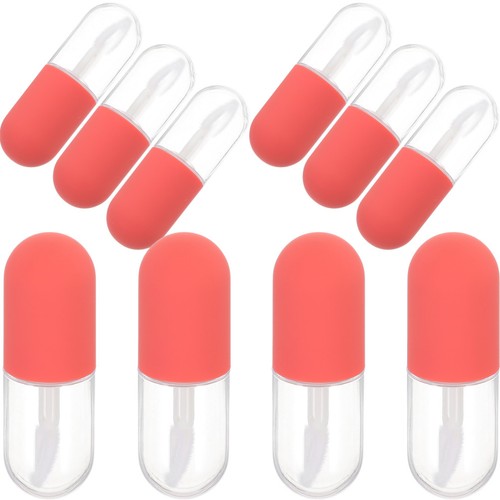 10Pcs DIY 4.5ML Lip Gloss Tube Refillable Lip Balm Bottles Lip Gloss ...
