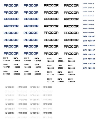 HO Scale Hopper Car Decals. " Procor " | eBay