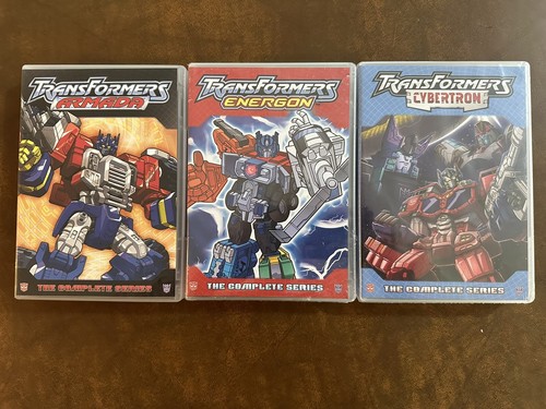 Transformers Armada Energon Cybertron Complete Series DVD Sealed ...
