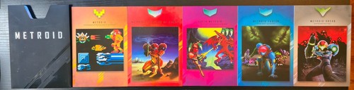Metroid Dread Special Edition Retro Art Card Print Set of 5 ONLY | eBay
