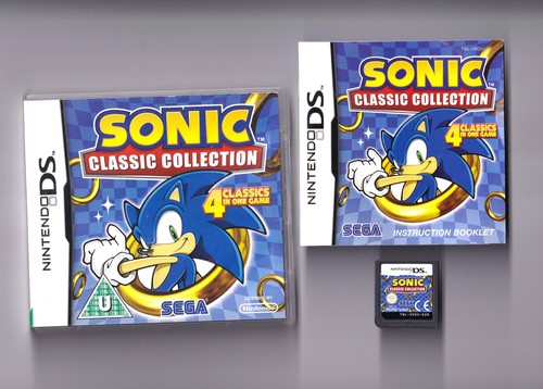 SONIC CLASSIC COLLECTION NINTENDO DS / LITE / DSI / 3DS / 2DS / XL SEGA ...