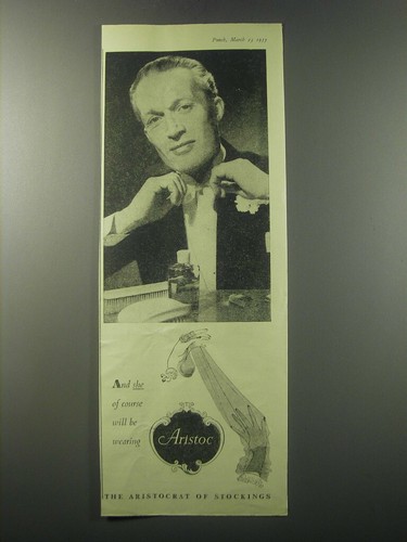 1955 Aristoc Stockings Ad - And she of course will be wearing Aristoc ...