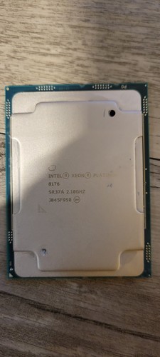 1 Intel Xeon Platinum 8176 QS CPU 28 Core 2.1GHz QMQ3 SR37A CPU ...