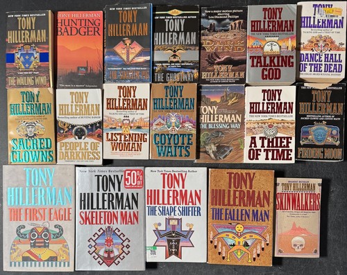 Complete Series Set JOE LEAPHORN AND JIM CHEE 1-18 Tony Hillerman Lot ...