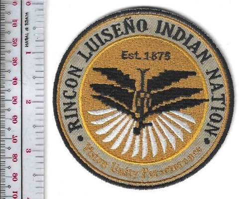 American Indian Tribal Seal California Rincon Band of Luiseño Indians ...