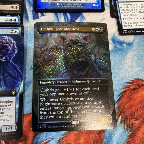 MTG Commander EDH Deck Umbris, Fear Manifest secret lair Custom horror ...