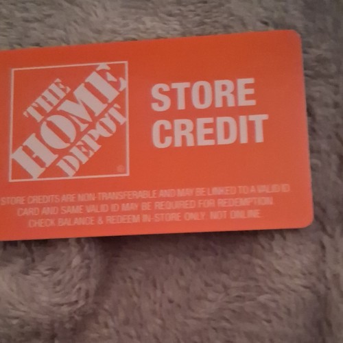 The Home Depot Store Credit Gift Card US-Nationwide Home & Garden No ...