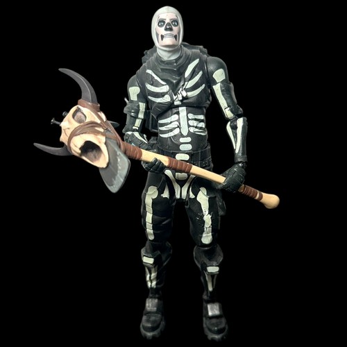 Fortnite Skull Trooper Deluxe 7" Action Figure W/ Pickaxe & Pack ...