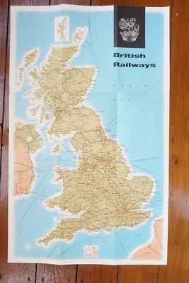 British Rail Map in Collectable Railway Maps for sale | eBay