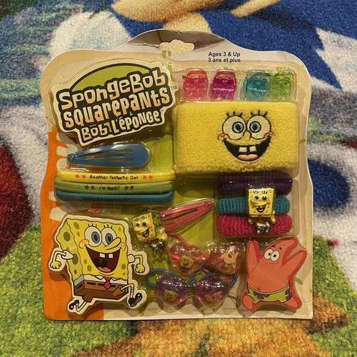 SpongeBob SquarePants Hair Accessory Kit H.E.R. 2005 Rare New ...