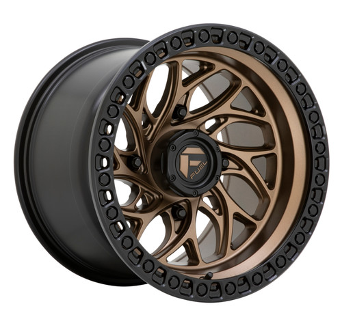 FUEL UTV Runner D777 15X10 4X137 Offset 0 Bronze With Black Ring ...