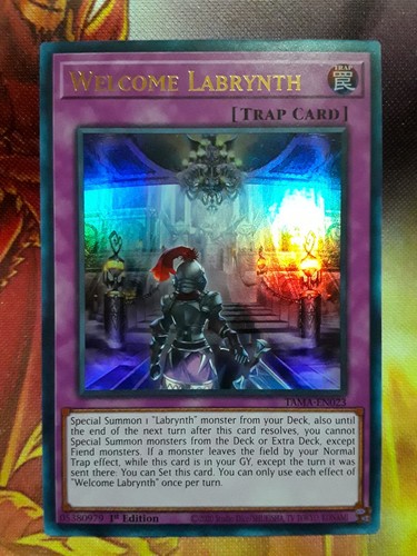 Yugioh Welcome Labrynth Ultra Rare TAMA-EN023 1st Ed Near Mint | eBay