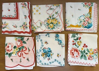 Vintage Ladies Hankies in Vintage Handkerchiefs for sale | eBay