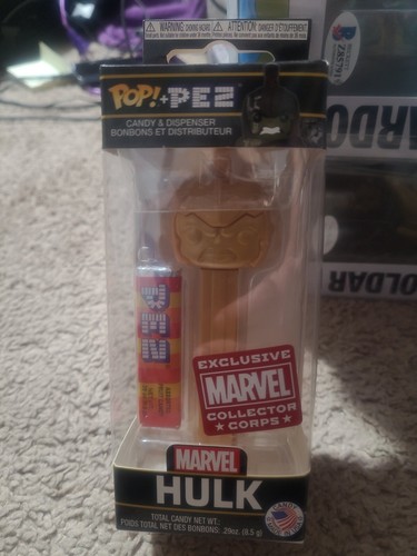 FUNKO POP! PEZ ~ Gold HULK ~ Exclusive MARVEL Collectors Corps ~ NEW in ...