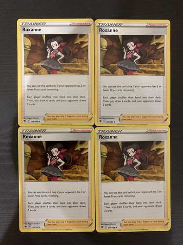 Pokémon TCG Roxanne Astral Radiance 150/189 Regular - Set of 4 | eBay
